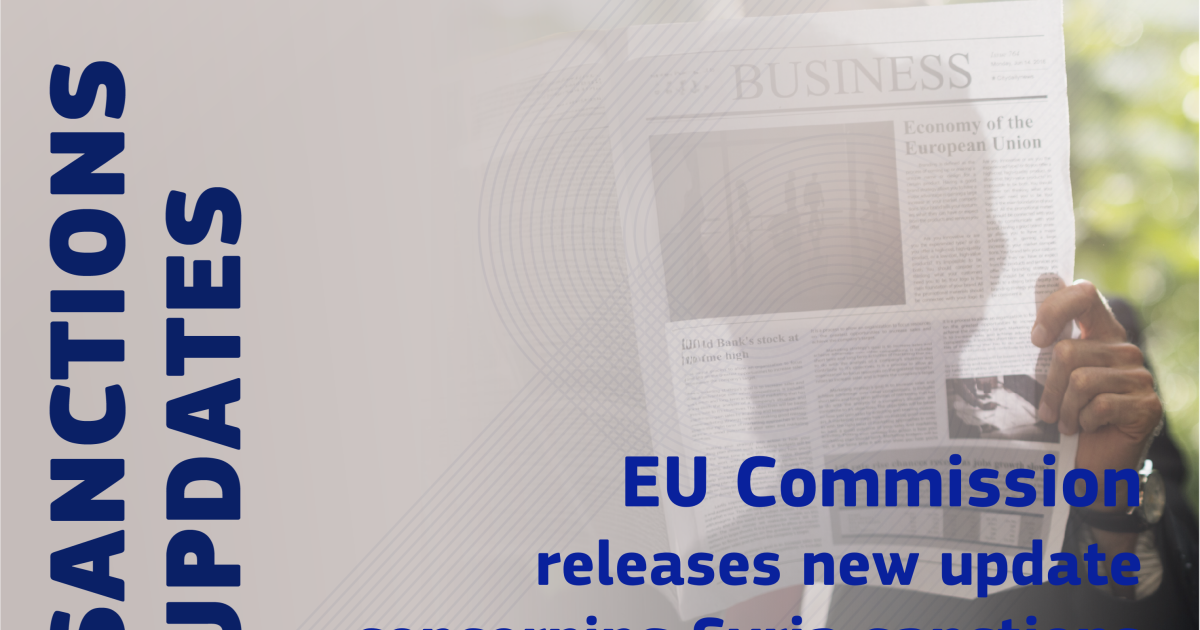 EU Commission releases new FAQ update on EU sanctions concerning Syria - European Union